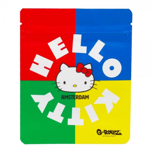 ZIP G-ROLLZ |Hello Kitty ‘Retro Classic’ Smellproof Bags – 8pcs – 100x125mm