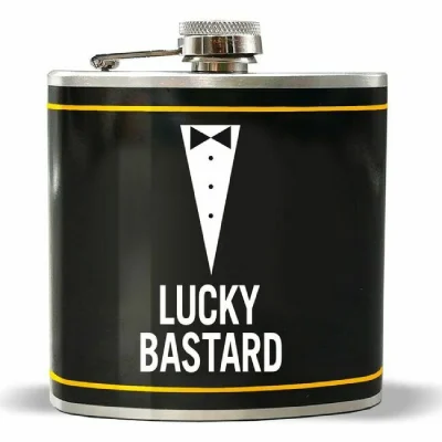 Pljoska - Lucky Bastard. 160 ml