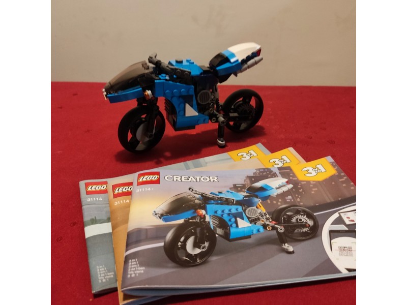 Lego Creator 3u1 motor