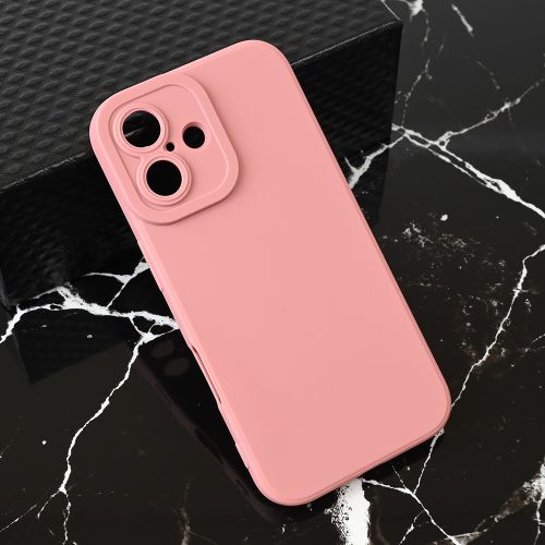 Futrola - maska Teracell Giulietta za iPhone 16 6.1 mat tamno roze