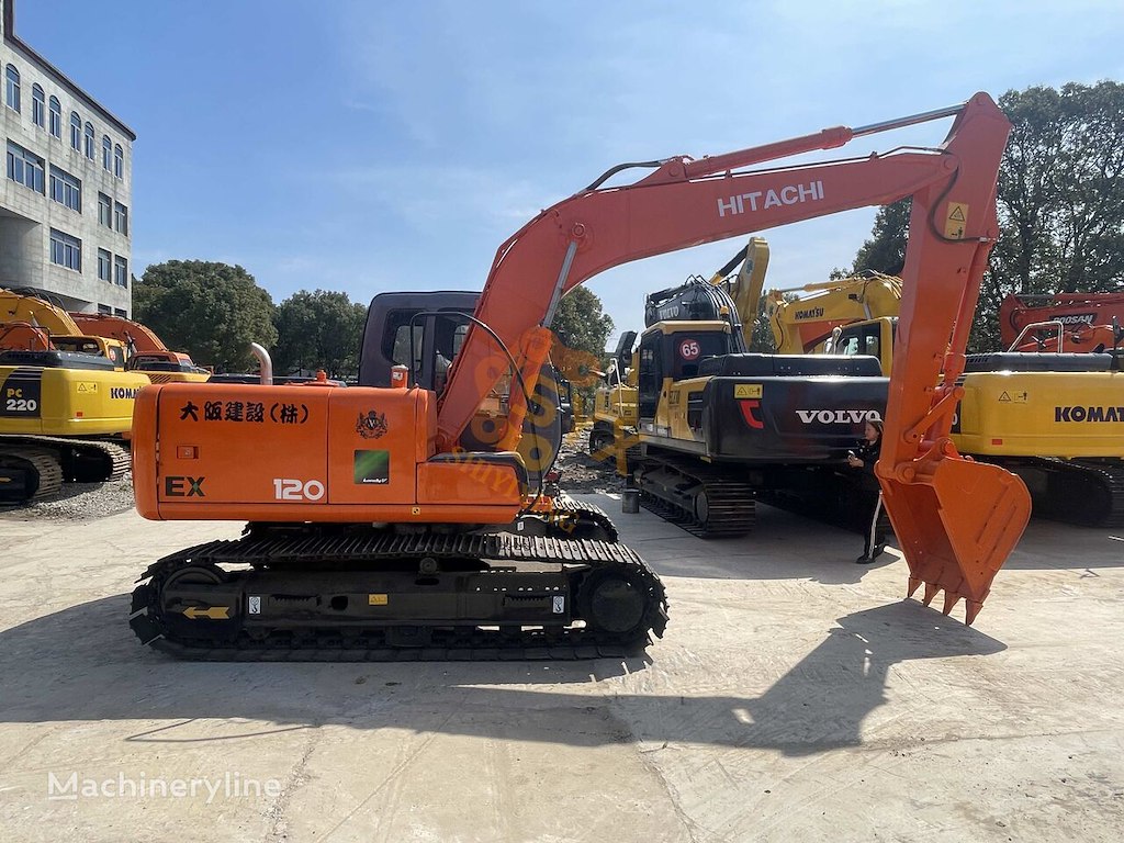 Hitachi EX120 bager guseničar