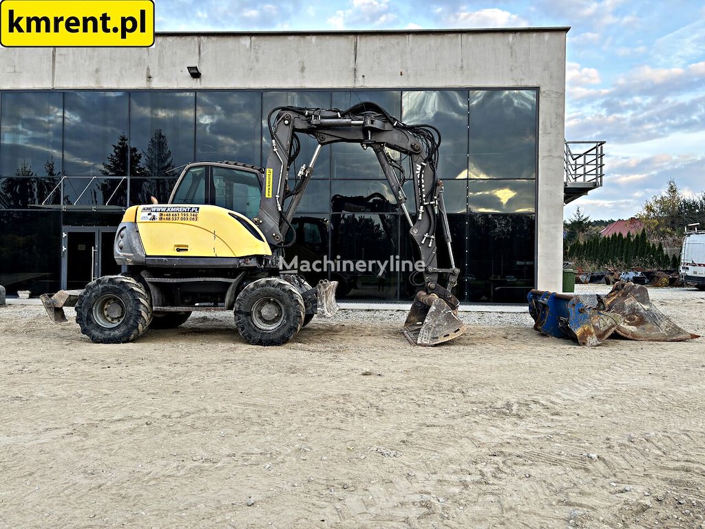 Mecalac 714 MW KOPARKA KOŁOWA 2011R. | CAT LIEBHERR 313 315 312 JCB JS 1 bager-utovarivač