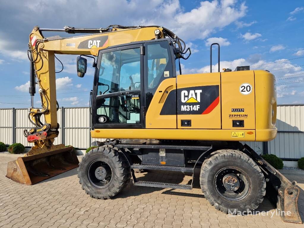 Caterpillar M314F * 2018r. * 4 133 mth * ENGCON * full service bager točkaš