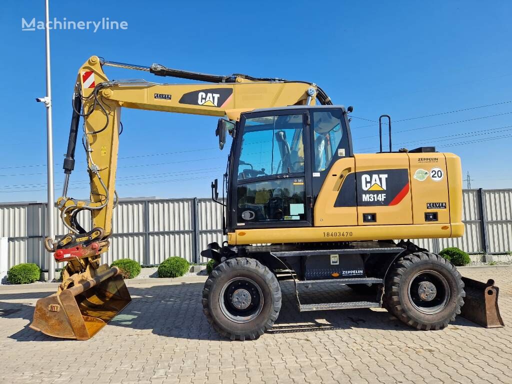 Caterpillar M314F * 2018r. * 3 831 mth * OQ 65 * full service bager točkaš