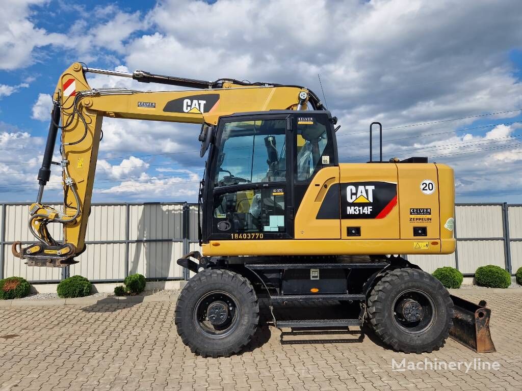 Caterpillar M314F * 2018r. * 3 763 mth * OQ 65 * full service bager točkaš