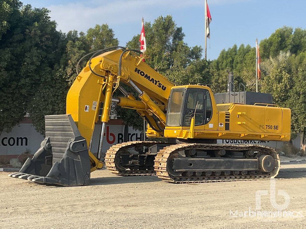 Prodaje se Komatsu PC750SE-6K bager guseničar na aukciji