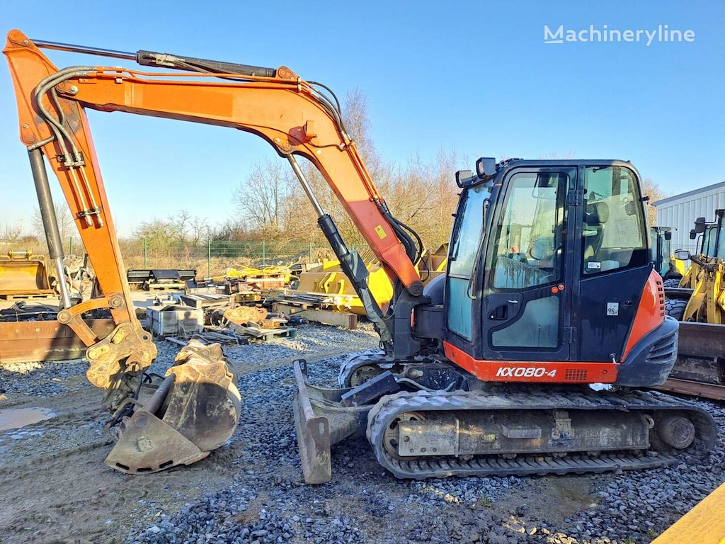 Kubota KX080.4 bager guseničar