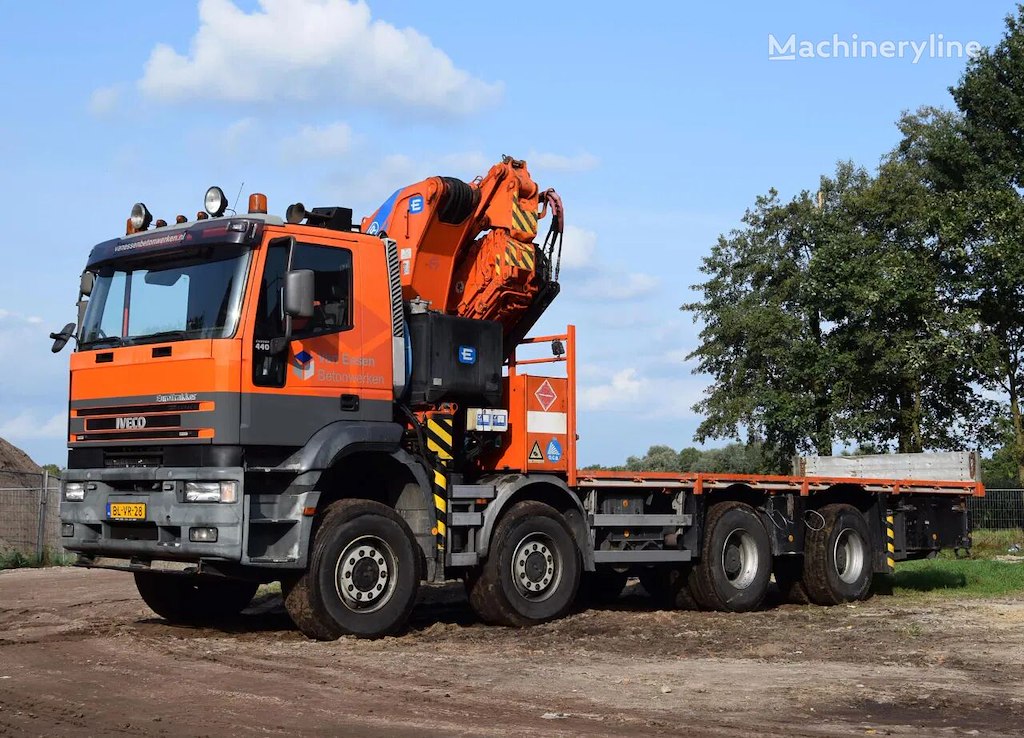 IVECO Trakker 410 8X8 + Effer 460/6s + Fly Jib 4s pokretna dizalica