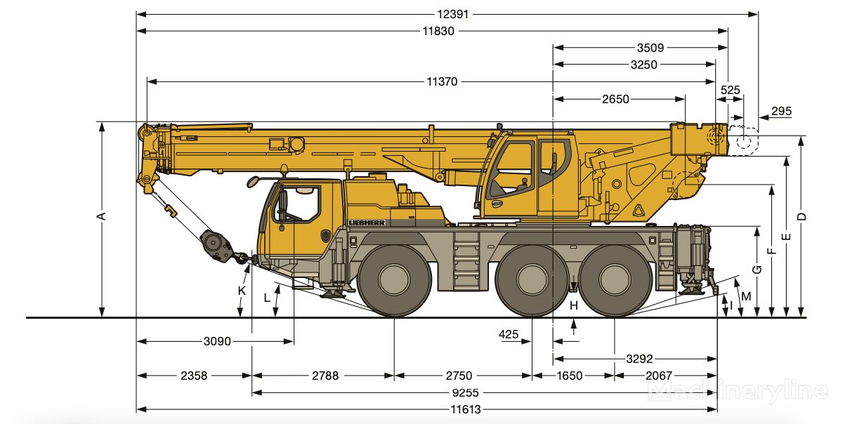 Liebherr LTM 1050-3.1 pokretna dizalica