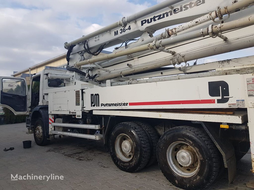 Putzmeister M-36-4 na šasiji Mercedes-Benz Arocs 2636 pumpa za beton