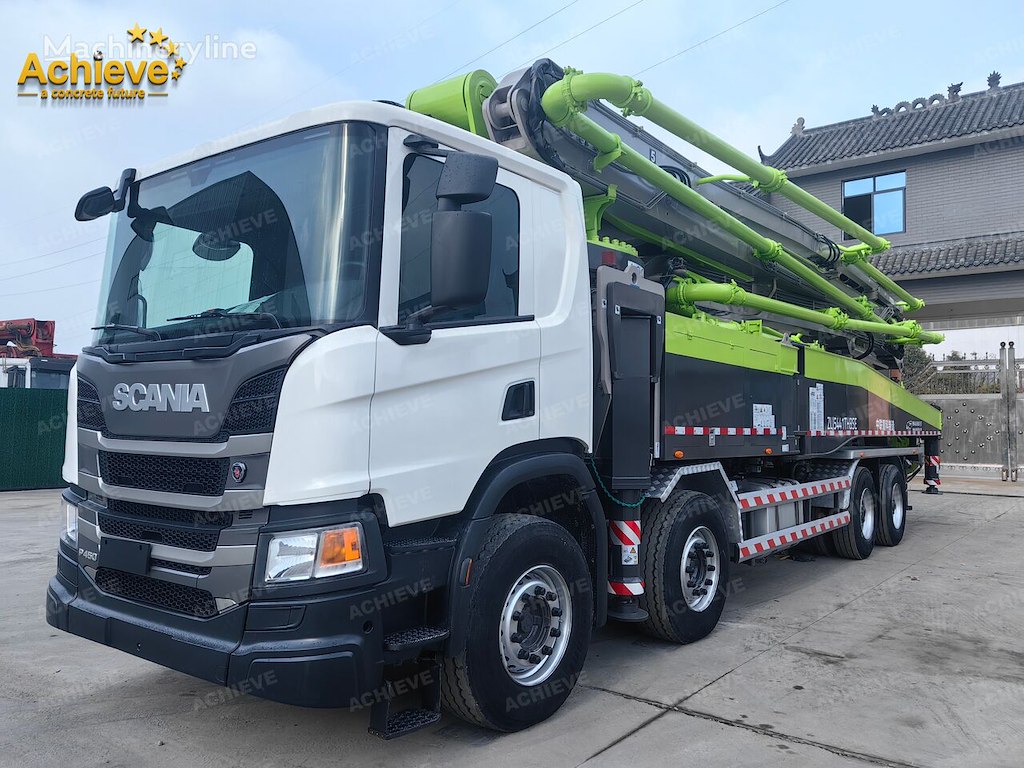 Zoomlion 56X-6RZ na šasiji Scania P450 8x4【ACHIEVE】TOP CONDITION!!! pumpa za beton