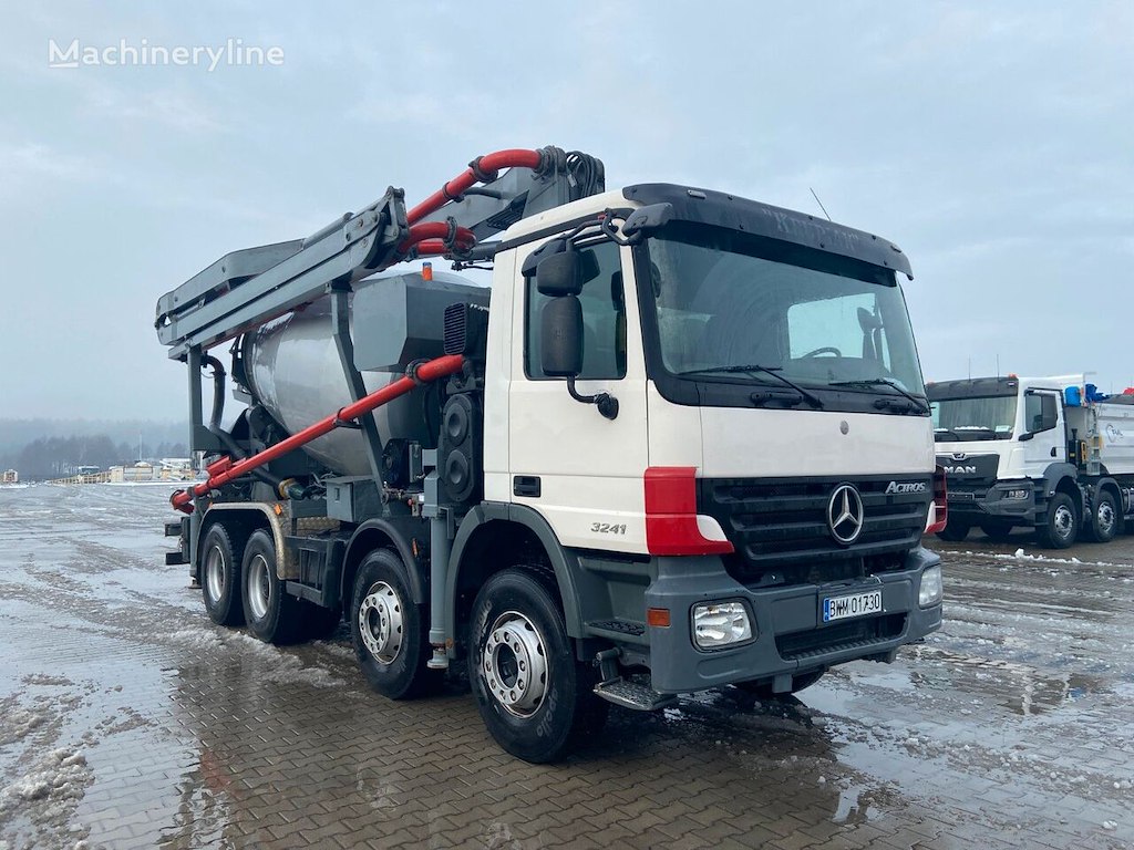 Sermac 3Z24 na šasiji Mercedes-Benz ACTROS 3241 pumpa za beton