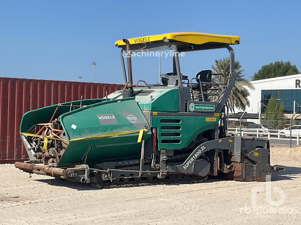 Prodaje se Vögele SUPER S1800-2L Track asfaltni finišer guseničar na aukciji