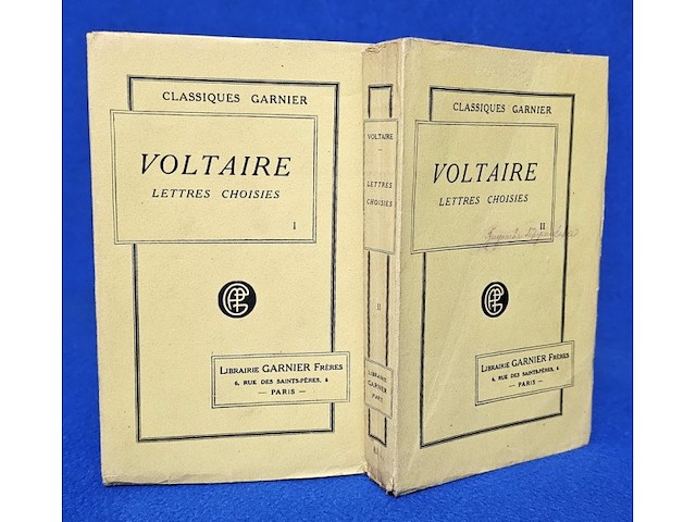 Voltaire - Lettres Choisies