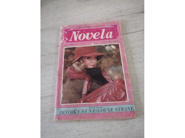 Ljubavni Novela br.194 - Devojka sa naslovne strane