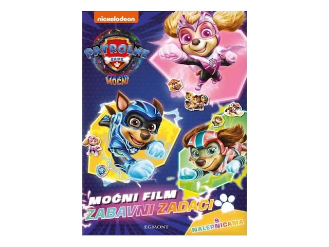 Paw patrol: Moćni film, zabavni zadaci