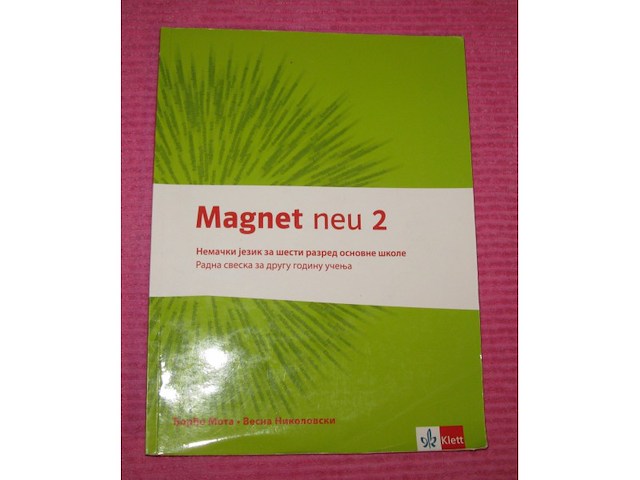 NEMAČKI JEZIK 6, MAGNET NEU 2 - radna sveska + CD