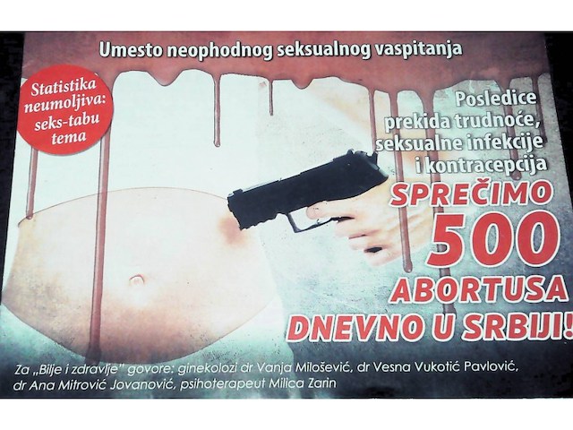 Bilje i Zdravlje ➡️ Sprečimo abortus