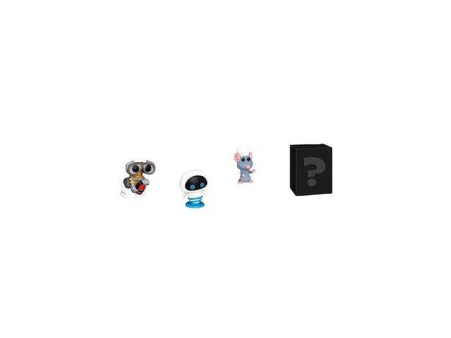 Funko POP! figurice Bitty set 4 - Pixar, WALL-E