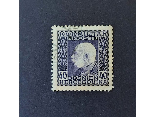 1912 Okupacija Bosne 40 heller