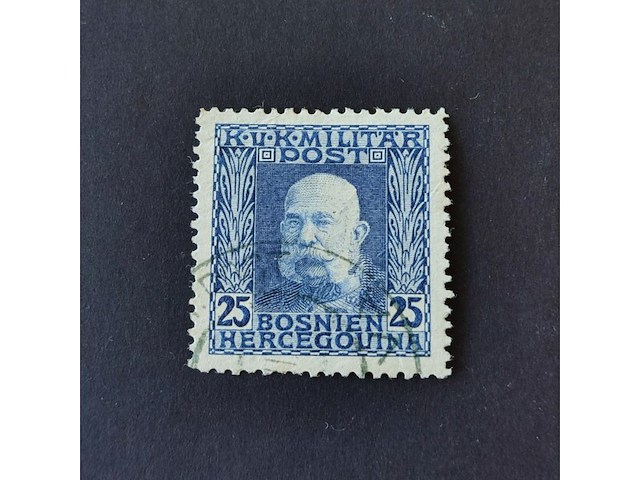 1912 Okupacija Bosne 25 heller