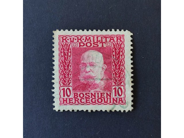 1912 Okupacija Bosne 10 heller