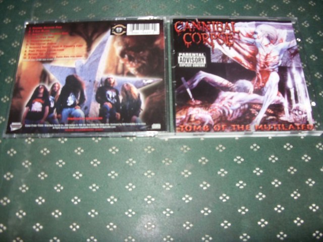 Cannibal Corpse – Tomb Of The Mutilated CD Metal Blade