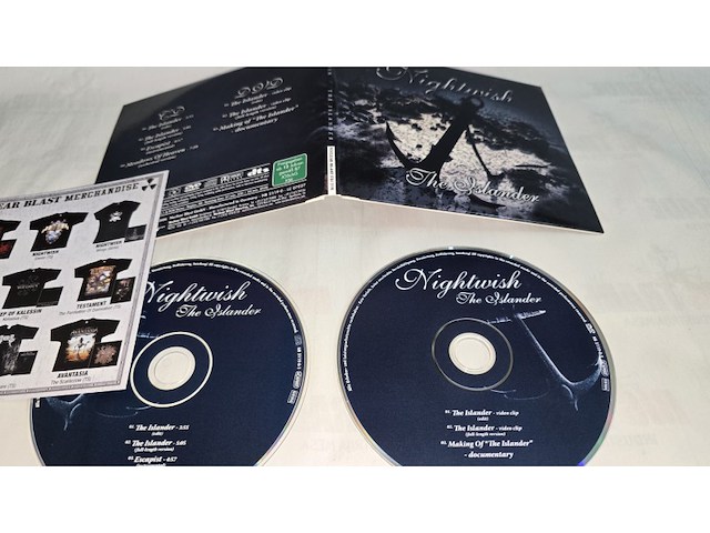 Nightwish - The islander CDS + DVD , ORIGINAL