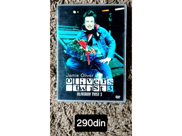 DVD Jamie Oliver - Oliverov Tvist 3 - Oliver`s Twist 3