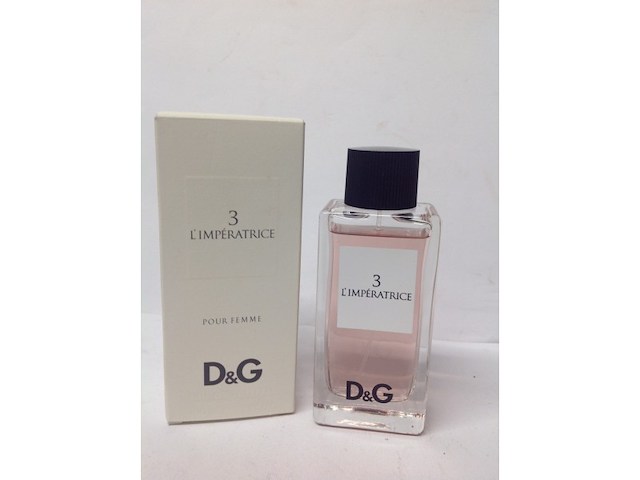 Dolce&;;;;Gabbana L Imperatrice 3. Original france.