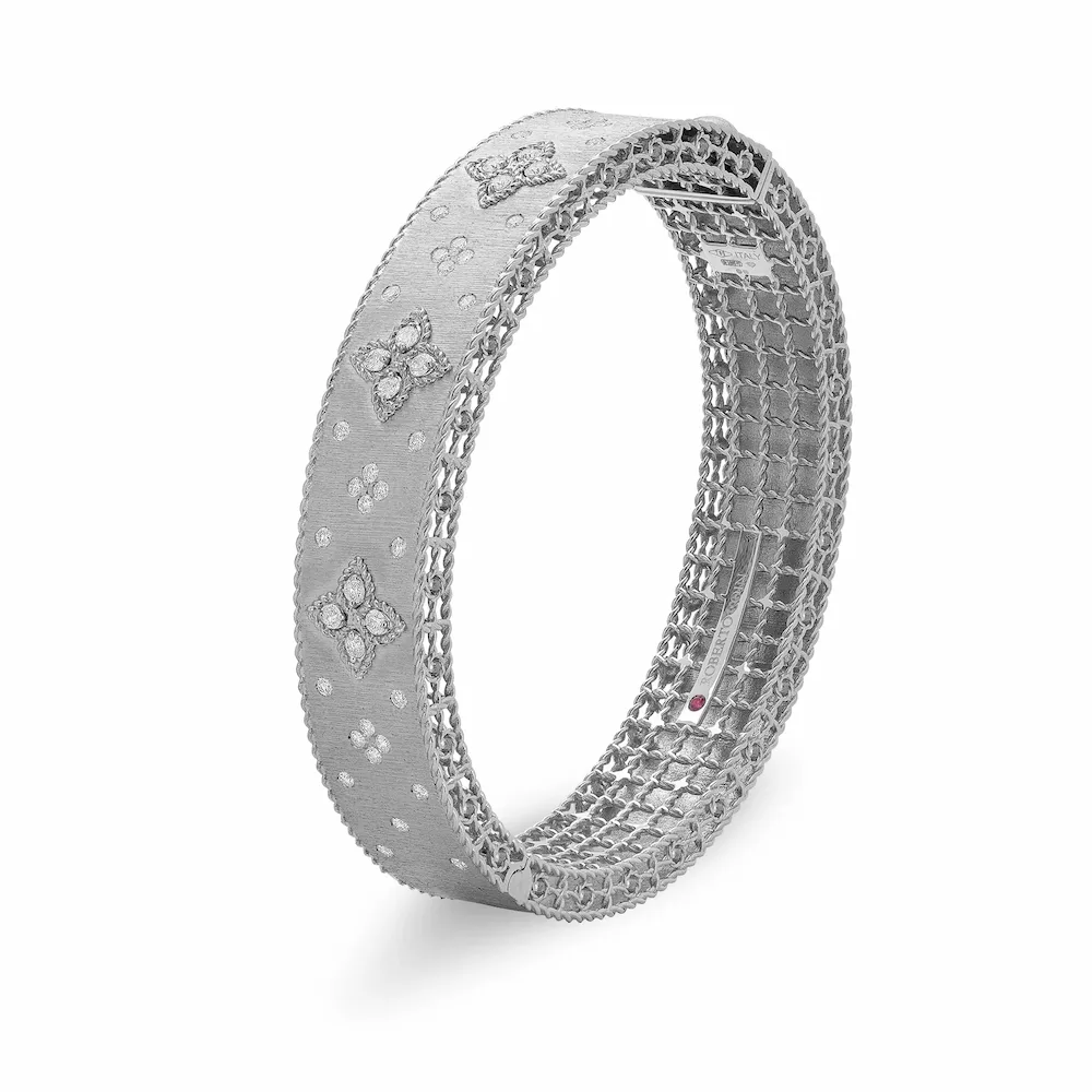Venetian Princess bangle with diamonds