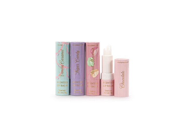 Balzam za usne set 4 - Sweet Pastels