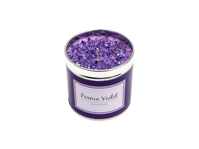 Mirisna sveća sa gliterom - Seriously Scented, Parma Violet