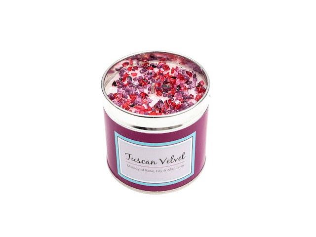 Mirisna sveća sa gliterom - Seriously Scented, Tuscan Velvet