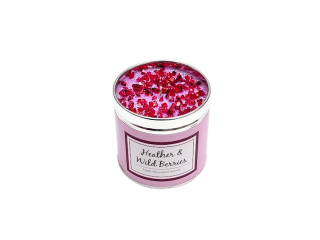 Mirisna sveća sa gliterom - Seriously Scented, Heather and Wild Berries