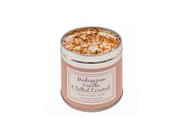 Mirisna sveća sa gliterom - Seriously Scented, Madagascan Vanilla and Salted Caramel