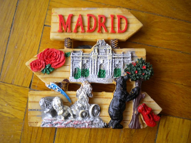 MADRID, magnet za frizider (3)