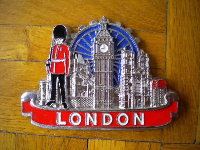 LONDON, magnet za frizider (7)