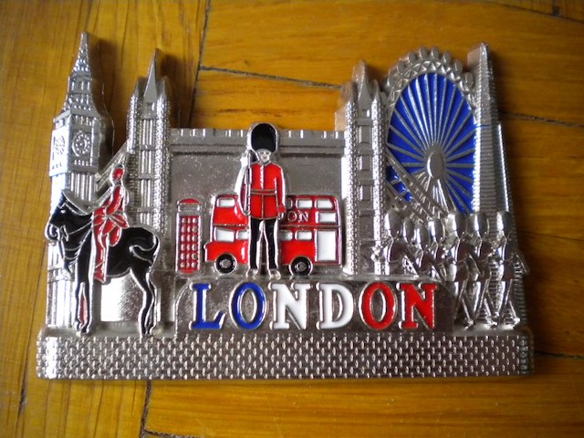 LONDON, magnet za frizider (6)