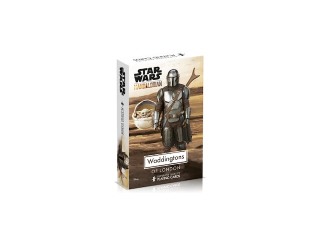 Karte za igranje Waddingtons No. 1 -Star Wars, The Mandalorian