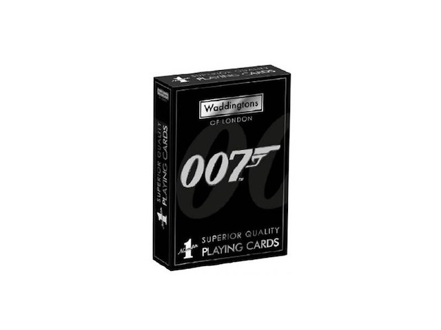 Karte za igranje Waddingtons No. 1 - James Bond