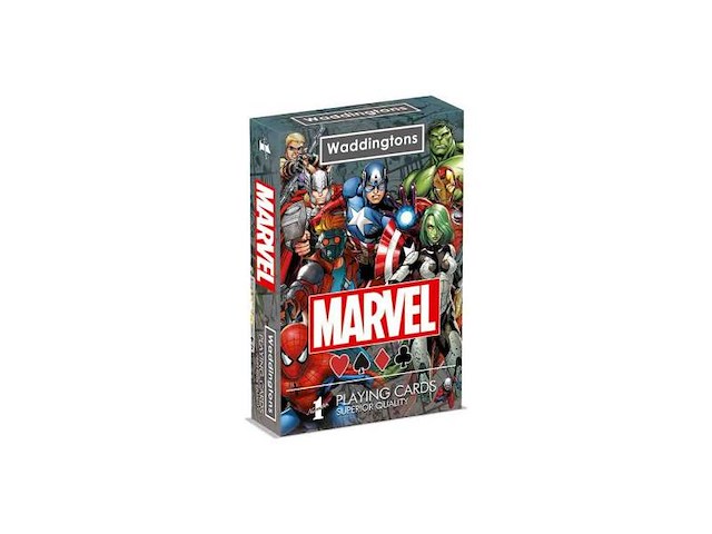 Karte za igranje Waddingtons No. 1 - Marvel Universe (srpski)