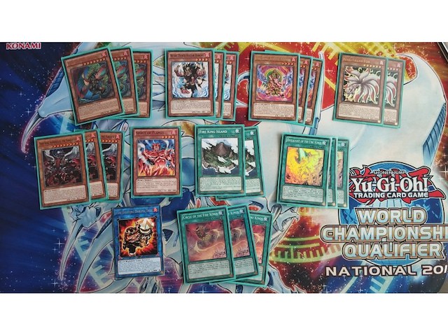 Yu Gi Oh - Original karte - Karte za Fire King deck