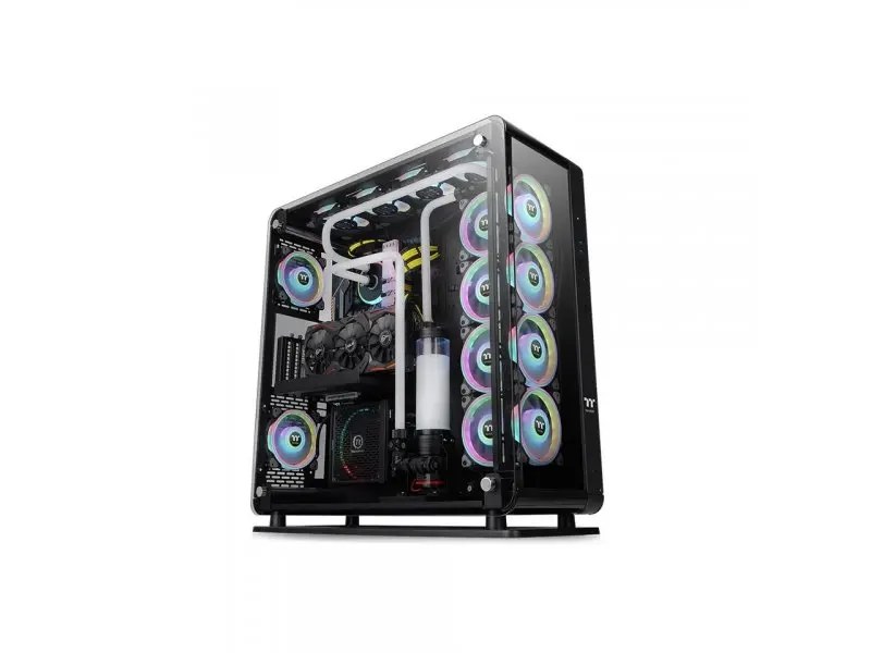 THERMALTAKE Core P8 Full Kućište sa stranicom od kaljenog stakla, Crno