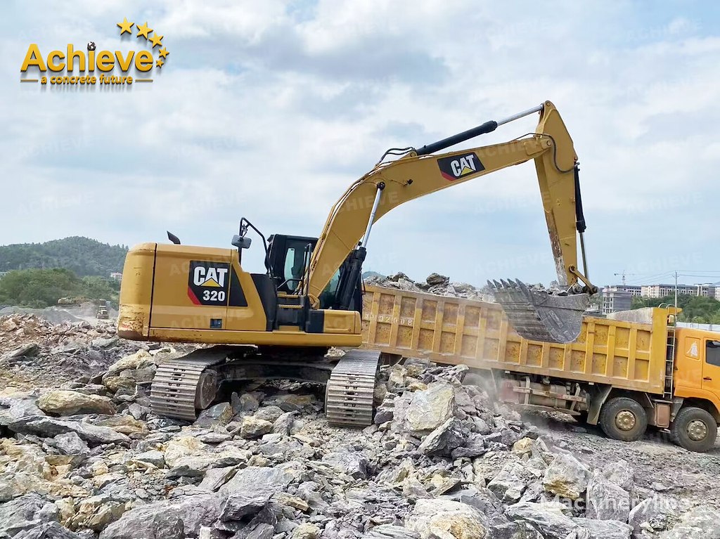 Caterpillar 【ACHIEVE】TOP CONDITION!!! Medium Excavator 320 Used excavator ca bager guseničar