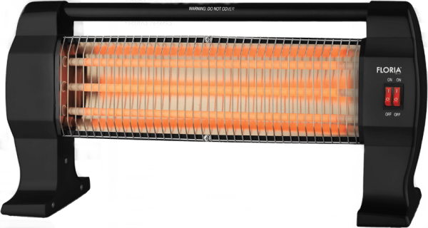 Zilan ZLN1084 BK Kvarcna grejalica sa 3 halogena grejača, 400W/800W/1200W