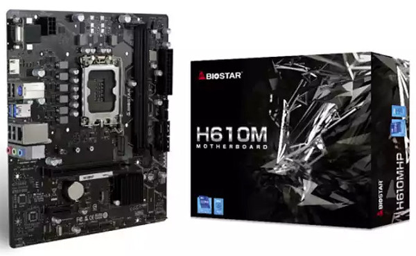 Matična ploča 1700 Biostar H610MHP VGA/HDMI M.2