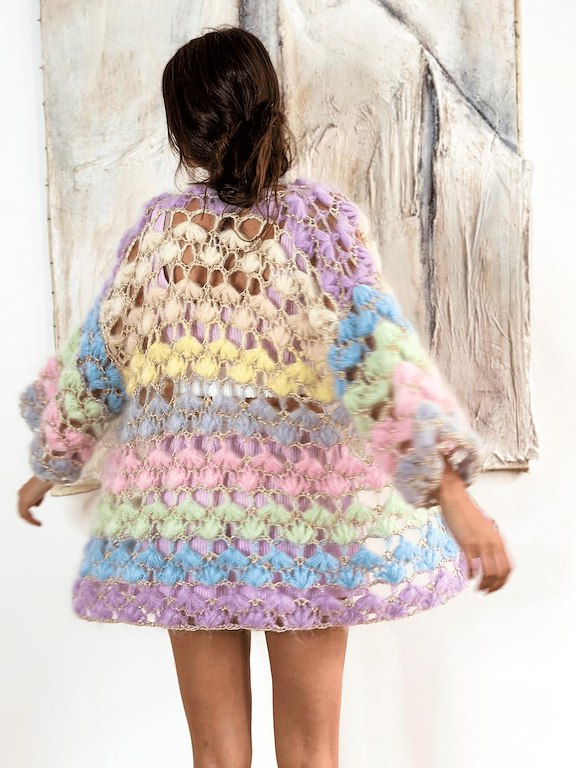 EMILY OMBRE SHORT CARDIGAN