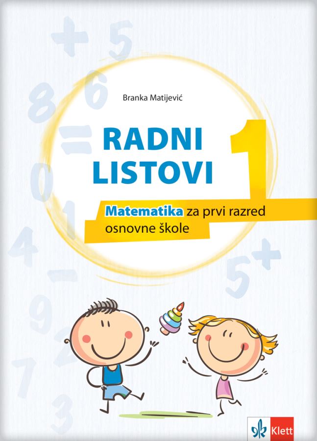 Matematika 1, radni listovi za prvi razred na bosanskom jeziku