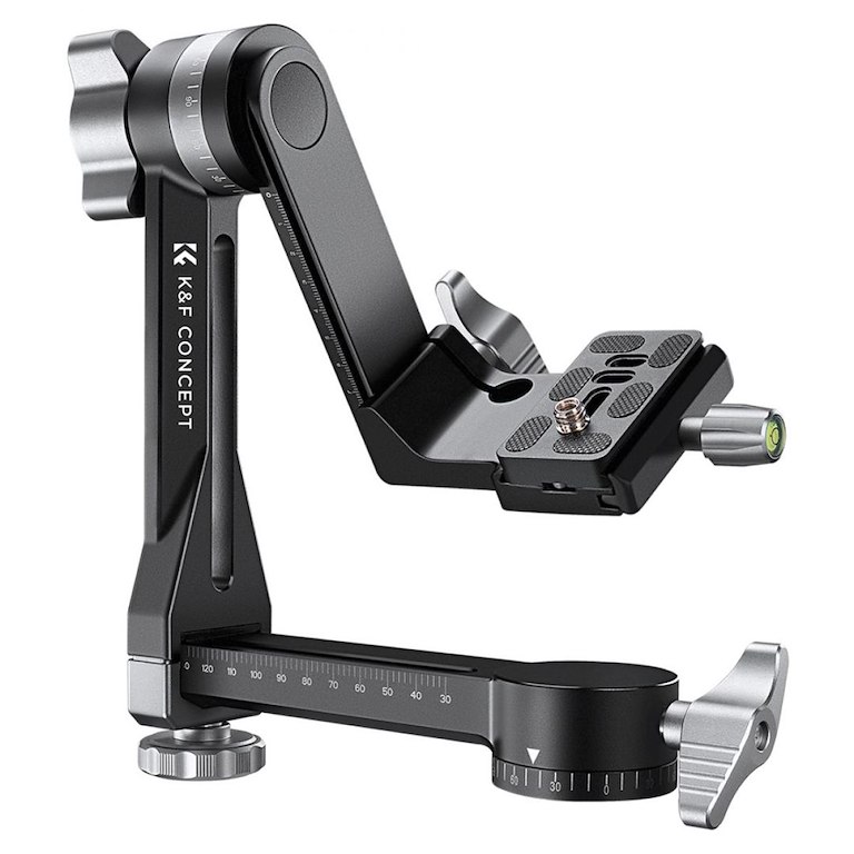 K&F Concept Tripod Gimbal Head CNC Aluminium KF31.052